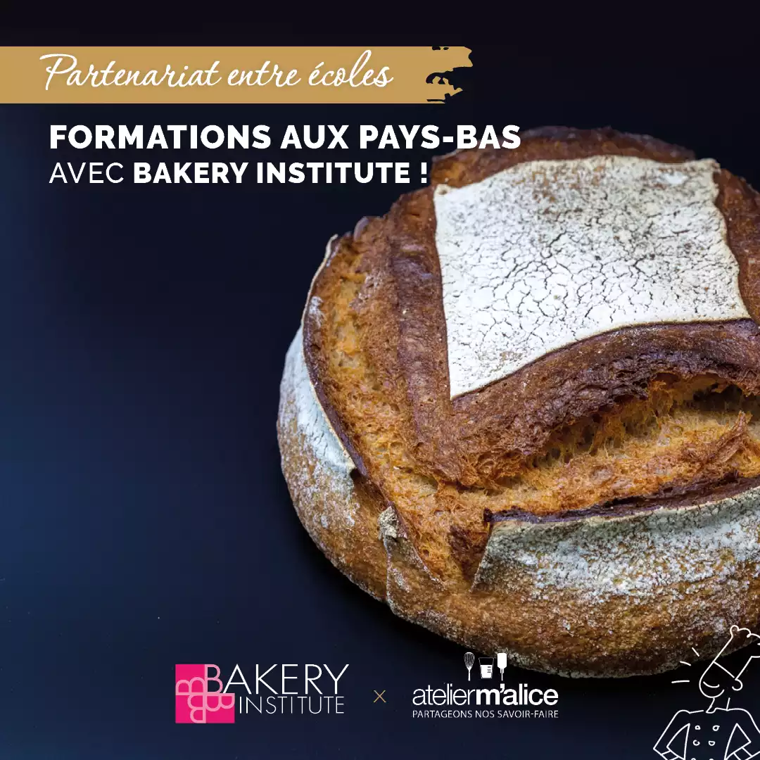 Formation à la panification française aux Pays-Bas - Atelier m'alice